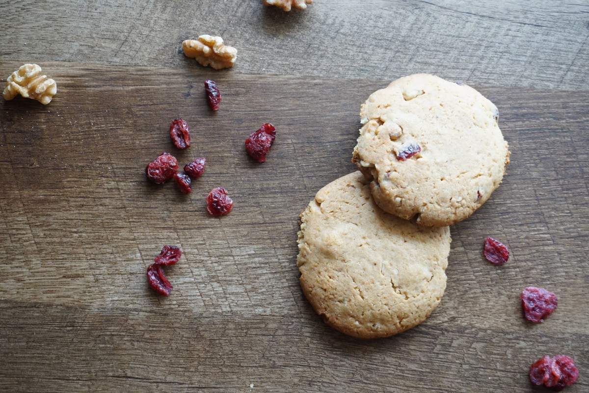 Cranberry Walnut Whole Wheat Cookies - Live Laugh Love