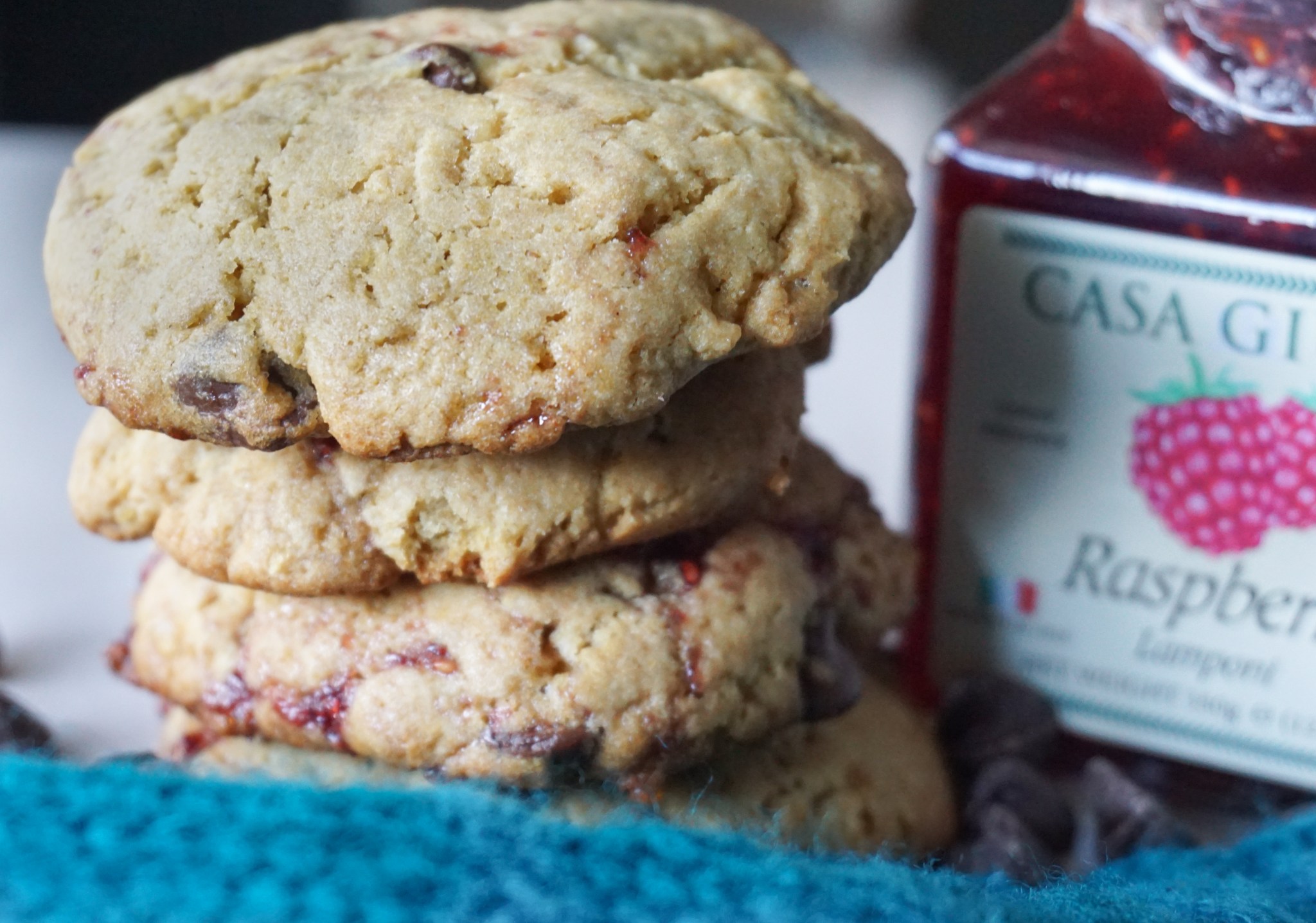 Raspberry Chocolate Chip Whole Wheat Cookies - Live Laugh Love