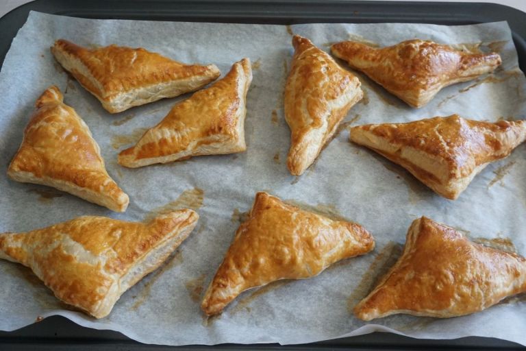 The BEST Paneer Puff | Savory Indian Puff Pastry Turnovers