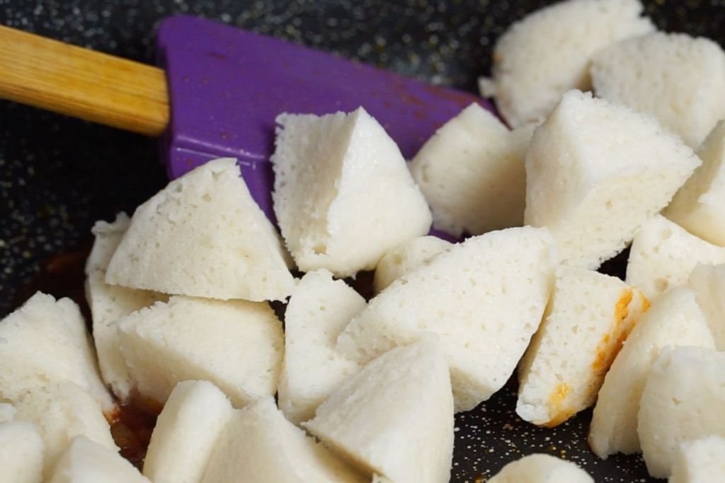 Masala Idli Recipe | Using Leftover Idlis