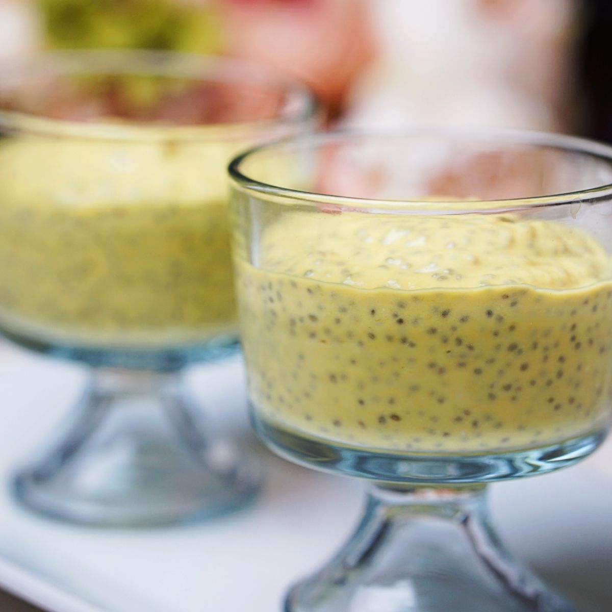 Mango Coconut Chia Pudding